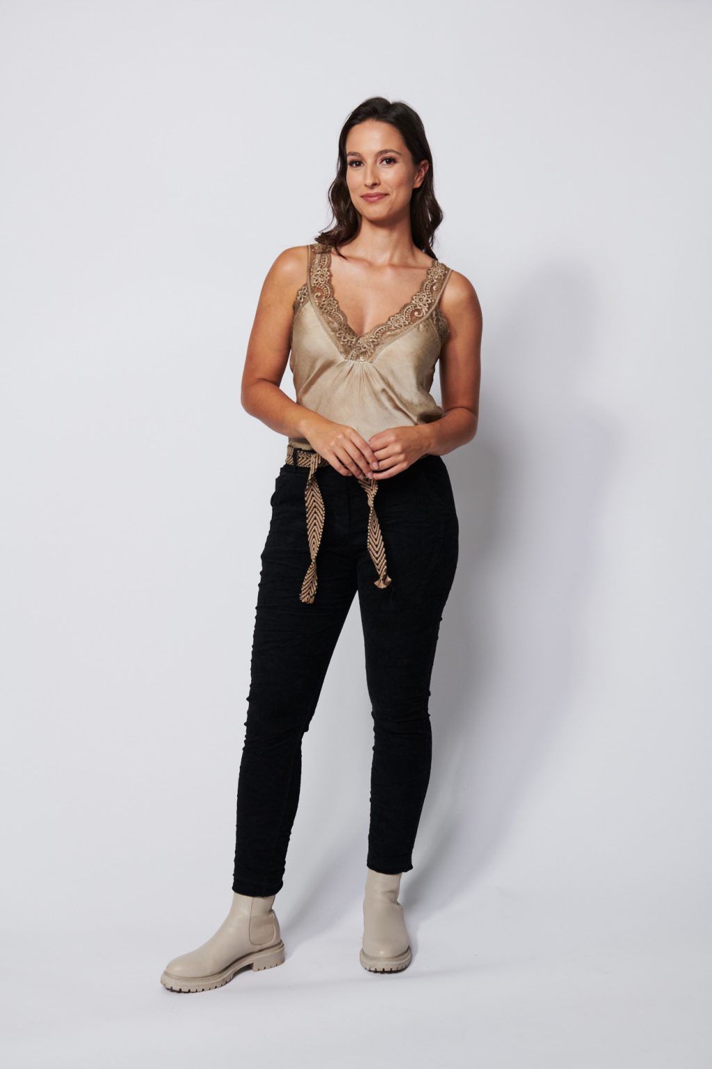 Sera Wash Dye Cami Top – Amici | Made In Italy